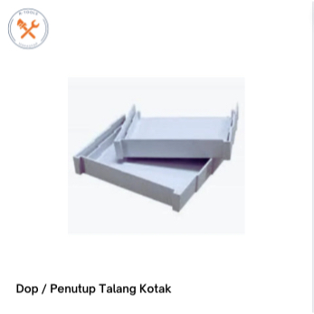 Jual Dop / Penutup Talang Kotak PVC | Shopee Indonesia