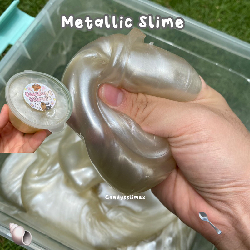 Jual METALLIC SLIME BY CANDYSSLIMEX SLIME ACTIVATOR SLIME MURAH SLIME ...