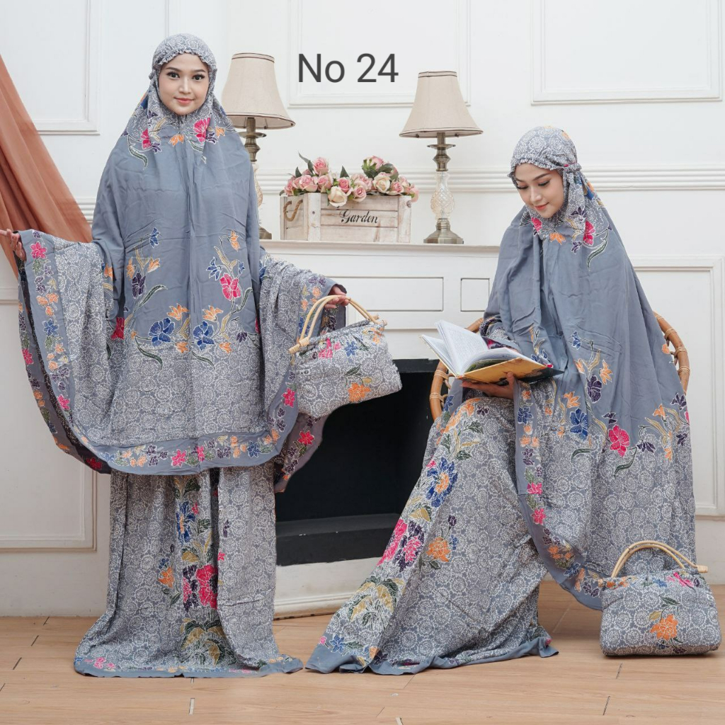 Jual MUKENA BATIK RAYON SUPER JUMBO TERBARU LEBARAN 2024 EXLUSIVE ...
