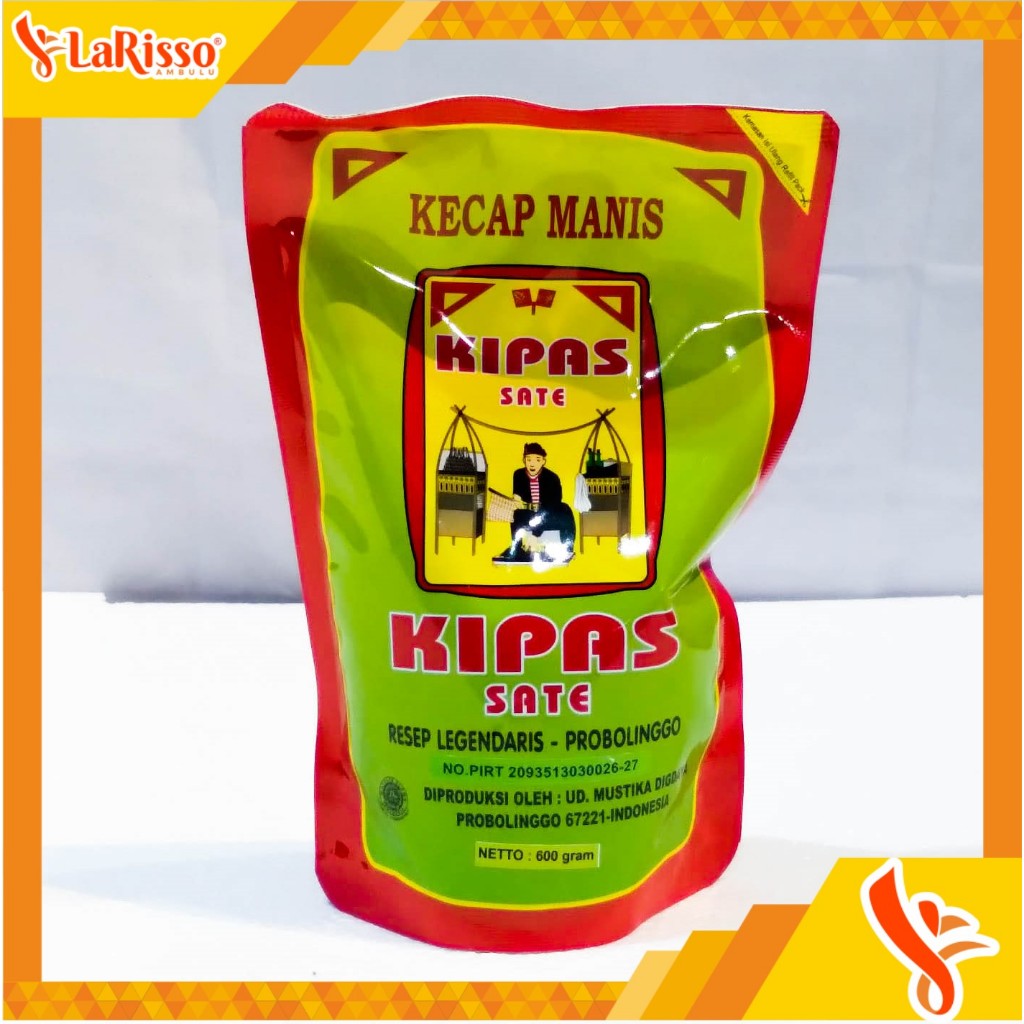 Jual KIPAS SATE KECAP REFFIL MANIS 525ML | Shopee Indonesia