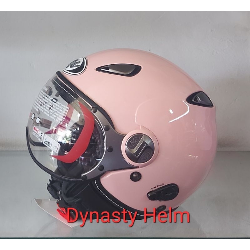Jual KYT ELSICO SOLID LIGHT PEACH | Shopee Indonesia