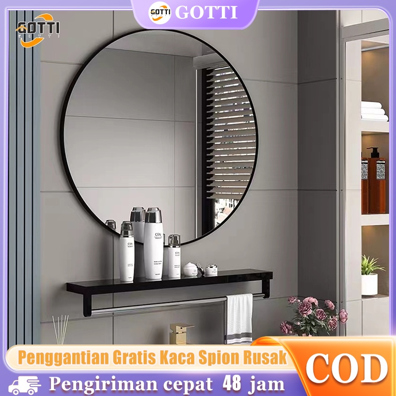 Jual Cermin kamar mandi bundar yang Cermin Gantung Dinding Cermin Kamar ...