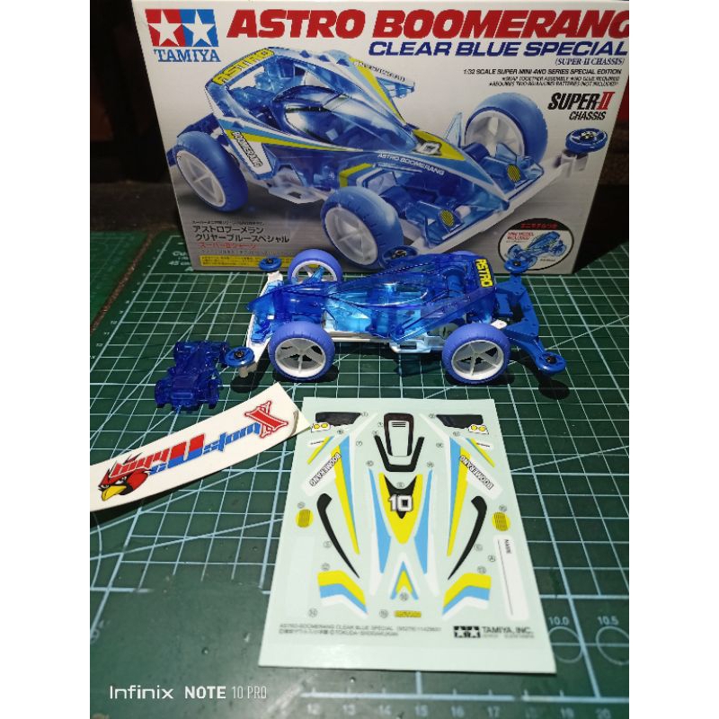 Jual Tamiya OriginalItem Number 95274 Astro Boomerang Clear Red Special ...