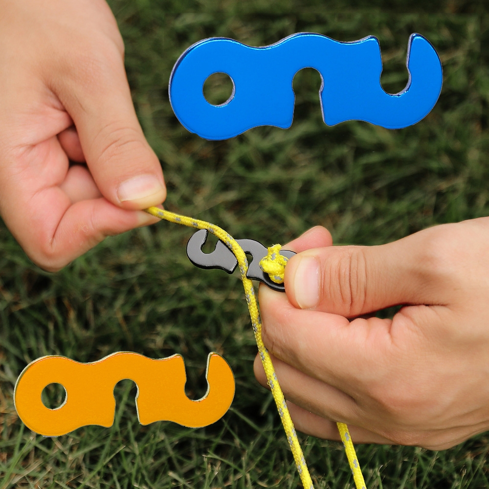 Jual Berkemah di luar ruangan paduan aluminium paduan tali payung ...