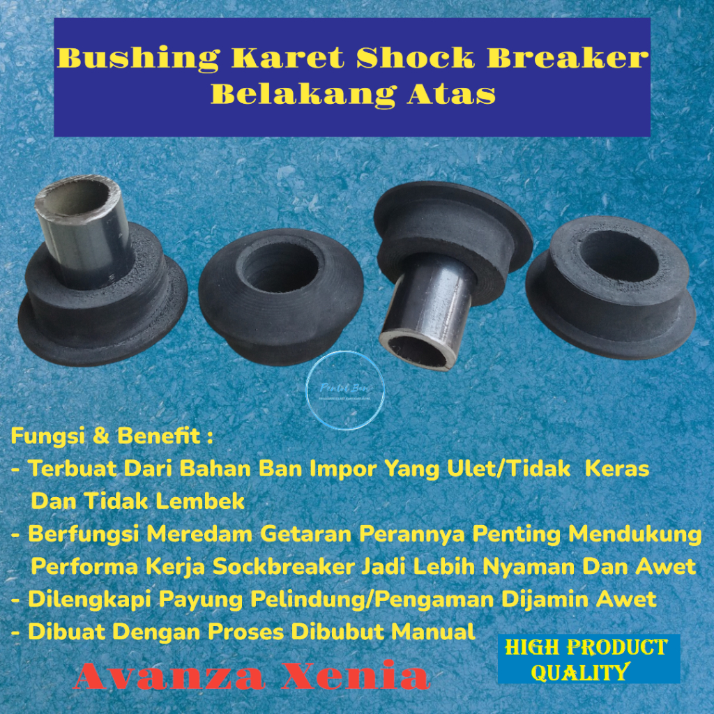 Jual Bushing Karet Shock Breaker avanza Belakang Atas Avanza Xenia ...