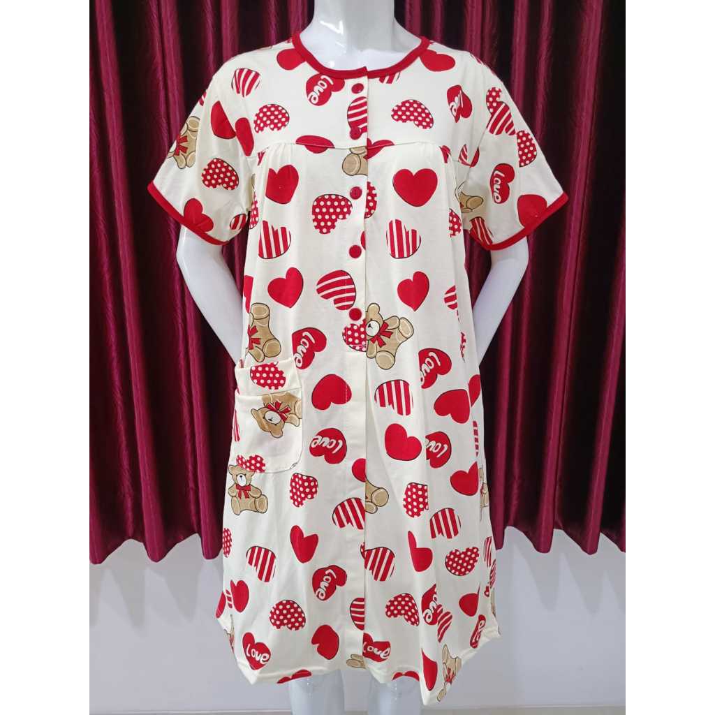 Jual Daster Kancing Depan/K5 Std,Daster BUSUI Kantong Depan Bahan Kaos ...