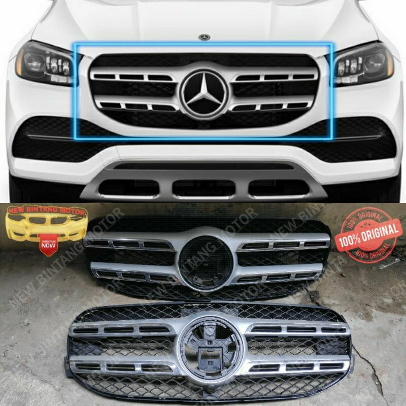 Jual Grill mercedes GLS Class 2020 2023 original | Shopee Indonesia