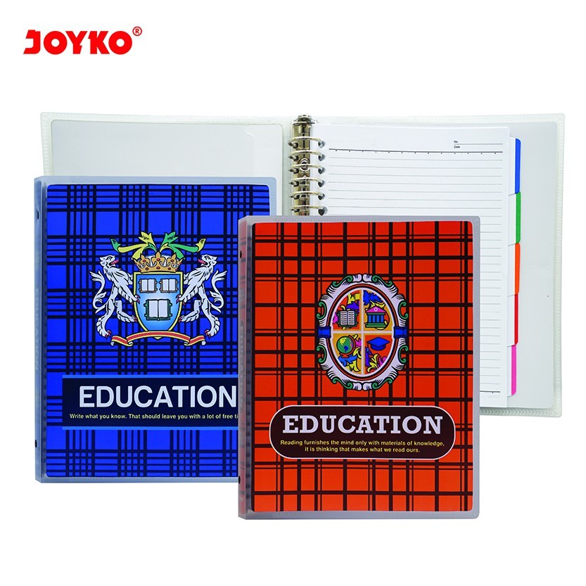 Jual Binder Note Joyko Education Imagination A5 Binder Note College A5 ...
