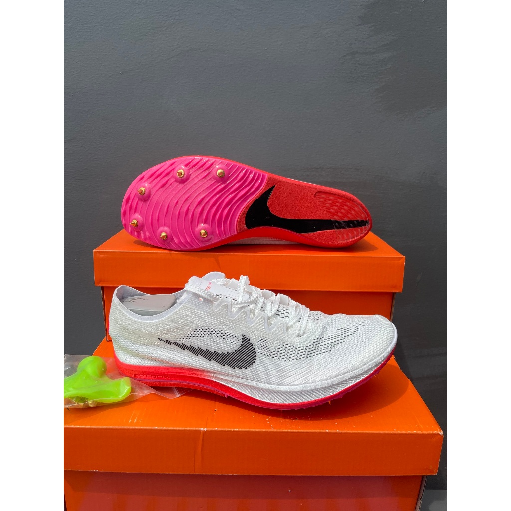 Jual SEPATU SPIKE RUNNING DRAGONFLY WHITE | Shopee Indonesia