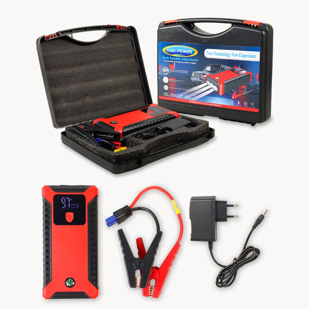 Jual Jumper Aki Mobil Power Bank 12V 20000mAh Jamper Accu Jump Starter ...