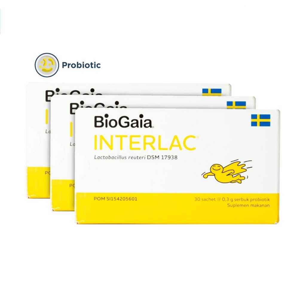 Jual Interlac Drop Probiotik sachet Mini Pack 5 Ml | Shopee Indonesia