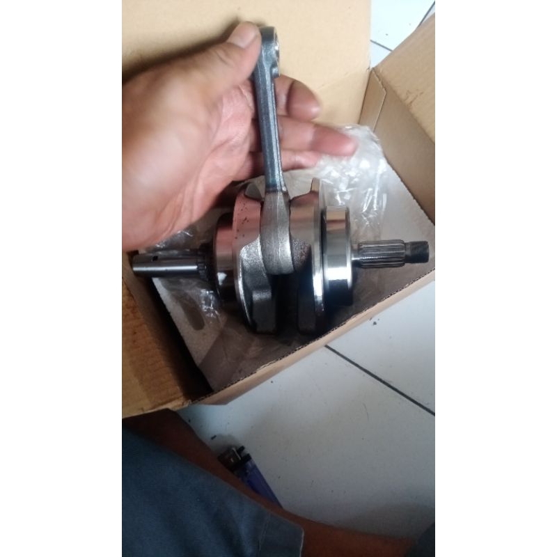 Jual kruk as xiema cb250 pnp Tiger gl cb Megapro langkah 66,2 | Shopee ...