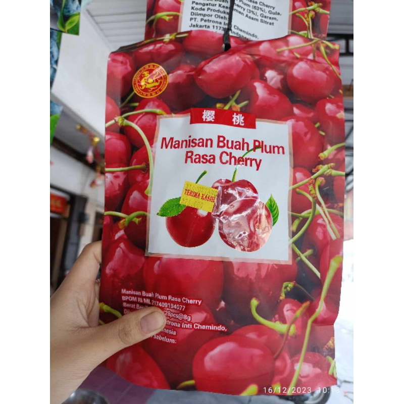 Jual MANISAN PLUM RASA CHERRY DAN BLUEBERRY DALAM KEMASAN | Shopee ...
