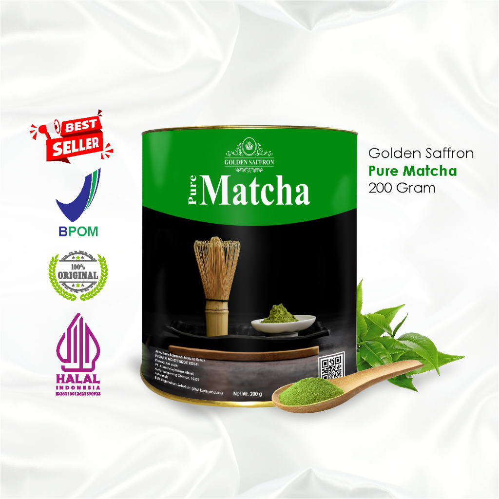 Jual Bubuk Minuman Matcha Premium / Green tea Matcha Powder Pure Matcha ...