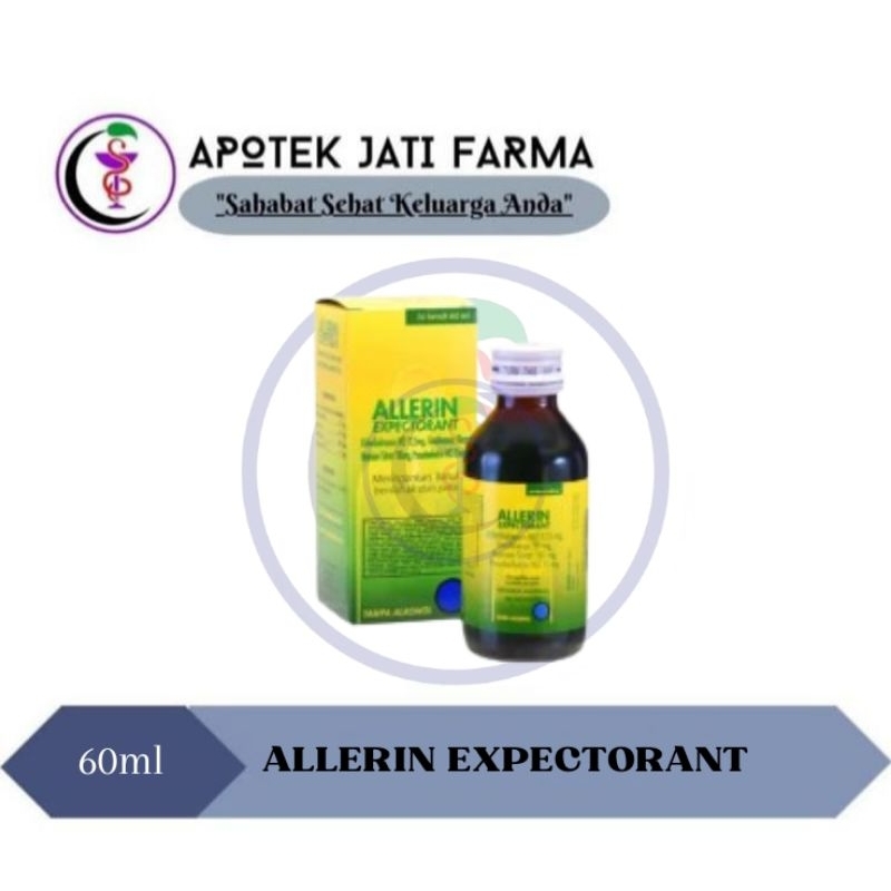 Jual ALLERIN EKSPECTORANT SIRUP 60ml | Shopee Indonesia