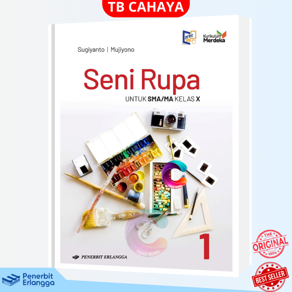 Jual BUKU SENI RUPA SMA KELAS 10 11 12 KURIKULUM MERDEKA PENERBIT ERLANGGA | Shopee Indonesia