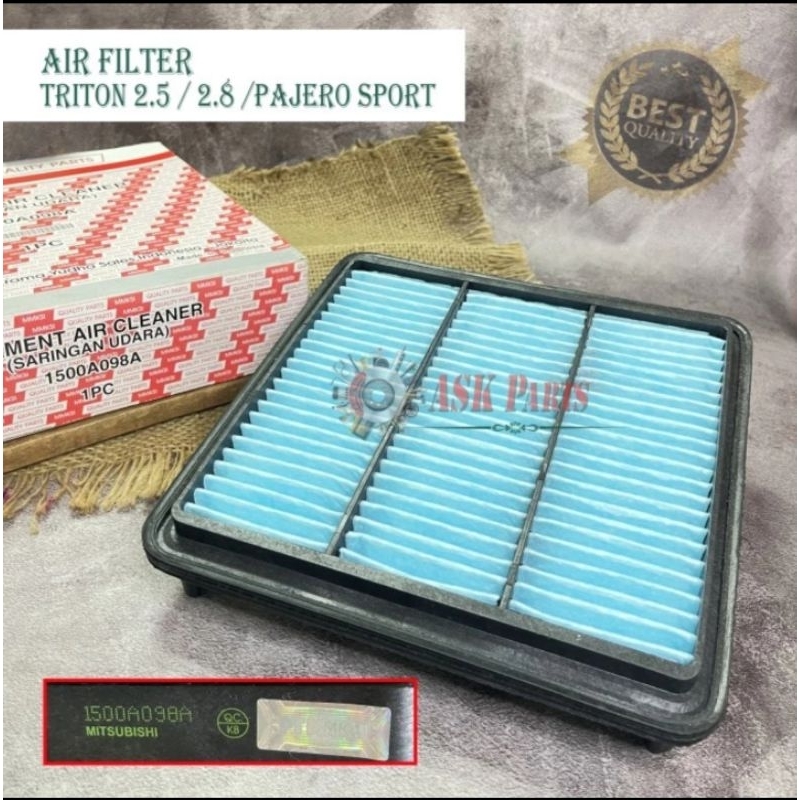 Jual FILTER AIR SARINGAN UDARA HAWA MITSUBISHI TRITON 2500cc 2.5 2800cc ...