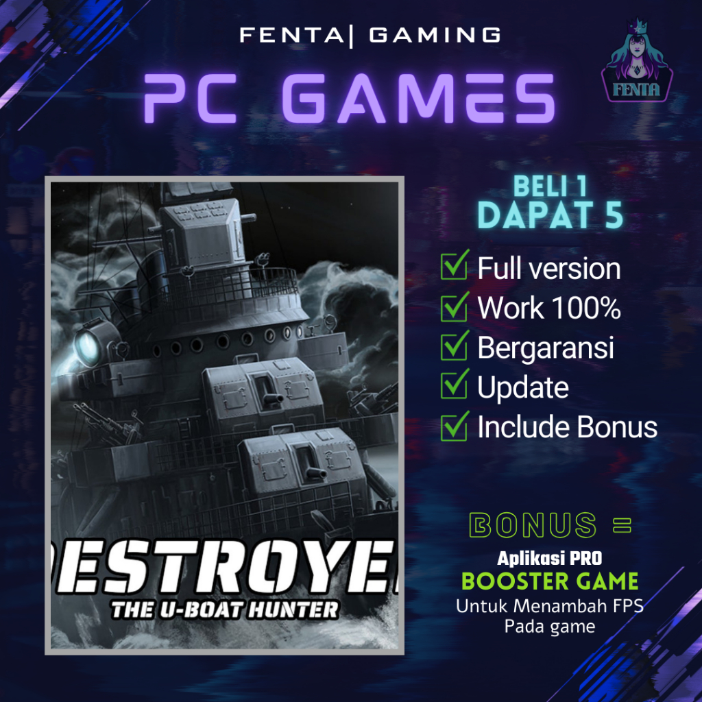 Jual DESTROYER THE U-BOAT HUNTER - GAME PC - GAME LAPTOP | Shopee Indonesia