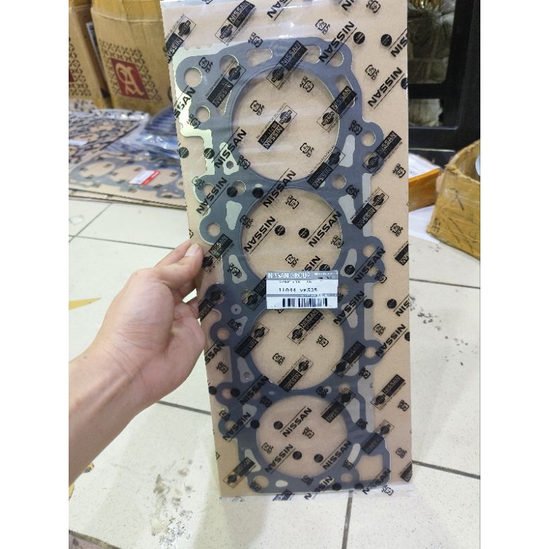 Jual PACKING PAKING CYLINDER HEAD NISSAN NAVARA YD25 BAHAN PLAT/BESI ...