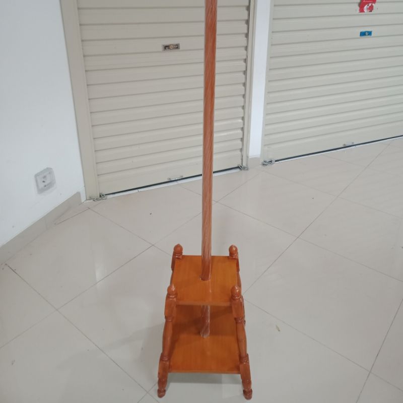 Jual Tiang pataka bendera ruangan lobang 1 satu, satu set tiang dan ...