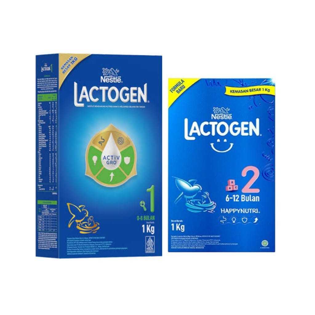 Jual Lactogen 1/ Lactogen 2 Box 1000gr 1kg | Shopee Indonesia