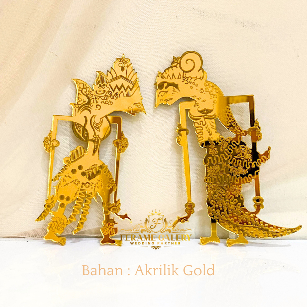 Jual Aksesoris Hiasan Mahar Wayang Rama dan Shinta - Ukir Akrilik dan Ukir Kayu | Shopee Indonesia