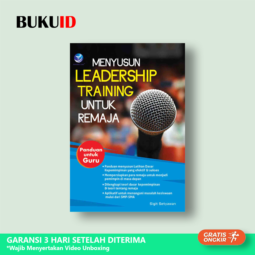 Jual Buku Menyusun Leadership Training untuk Remaja (Panduan untuk Guru ...