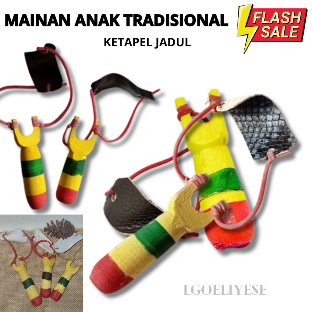 Jual KETAPEL JADUL / Mainan anak Tradisional / Ketapel Kayu | Shopee ...