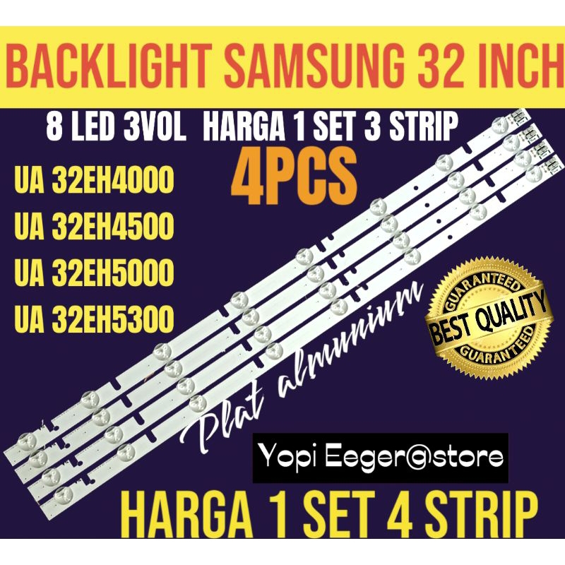 Jual BACKLIGHT TV LCD LED SAMSUNG 32 INCH UA-32EH4500- UA-32EH4000- UA-32EH5000- UA-32EH5300 ...