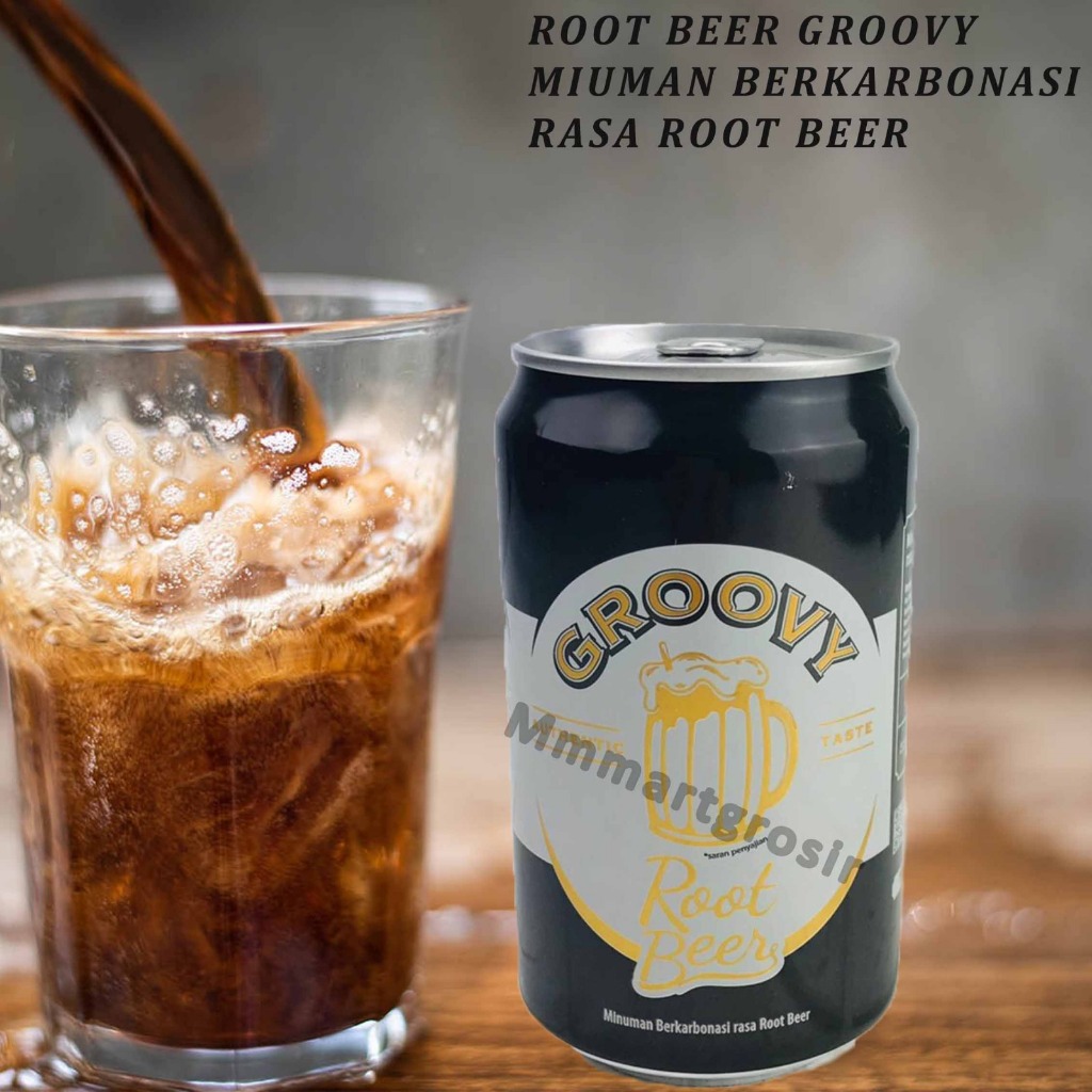 Jual Root Beer Grovy / Minuman Berkarbonasi / Minuman Rasa Root Beer ...