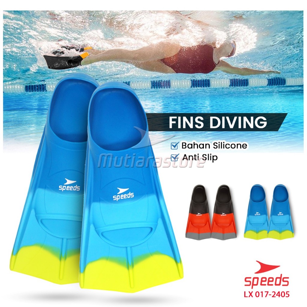 Jual SPEEDS Sepatu Kaki Katak Renang Fins Diving Renang Snorkeling ...