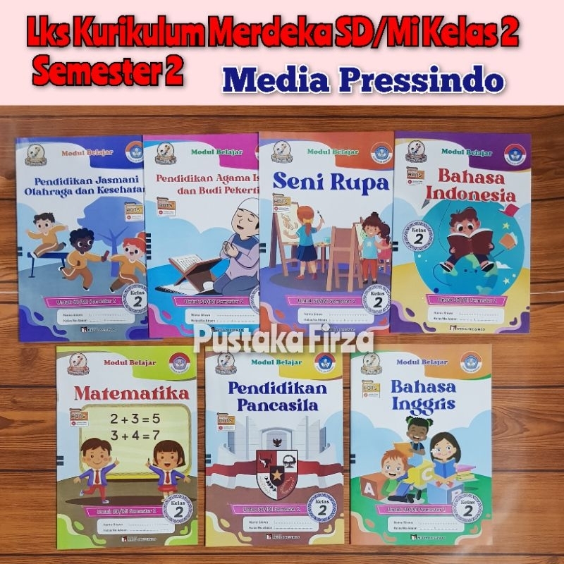 Jual LKS Kurikulum Merdeka Kelas 2 SD/Mi Semester 2 Media Pressindo | Shopee Indonesia