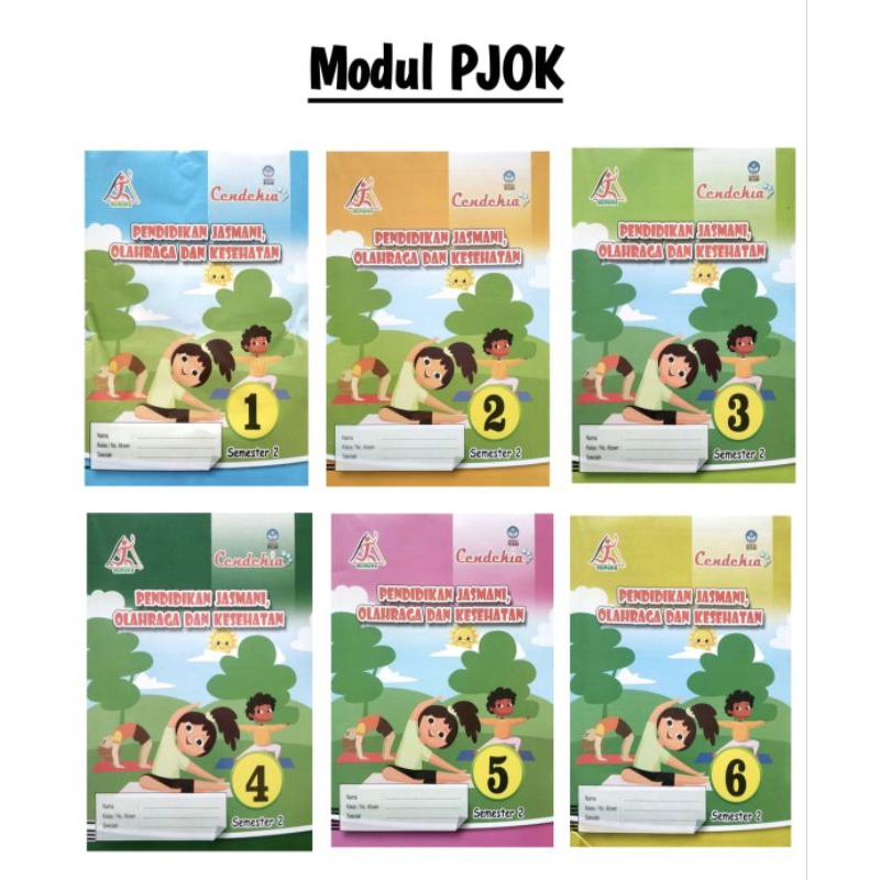Jual Modul Pendamping PJOK SD/MI Kelas 1-6 Semester 2 | Shopee Indonesia