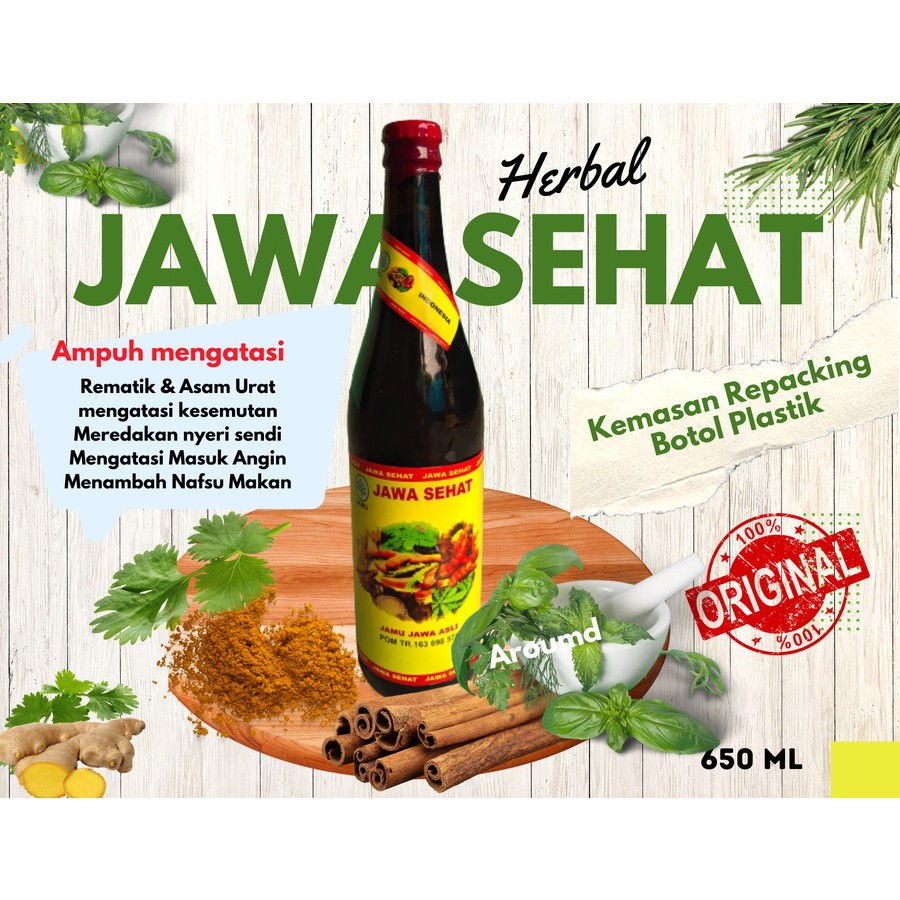 Jual JAWA SEHAT HERBAL JAMU JAWA ASLI ATASI ASAM URAT PEGAL LINU ...