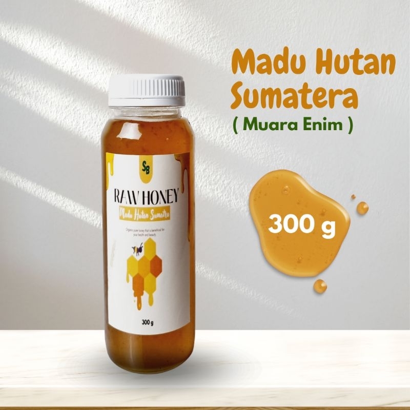 Jual Madu Hutan Asli 300 Gram Raw Honey Madu Multiflora Shopee Indonesia