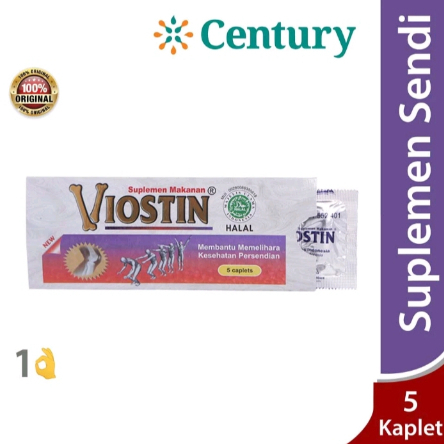 Jual Viostin Strip (5 Kaplet/Strip) | Shopee Indonesia