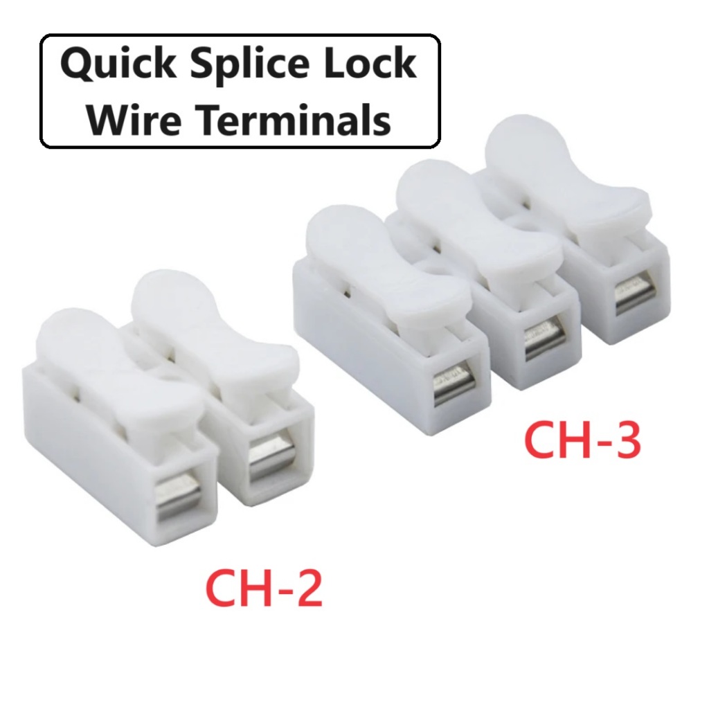 Jual Terminal Sambungan CH2 CH3 Electrical Cable Connectors | Shopee ...