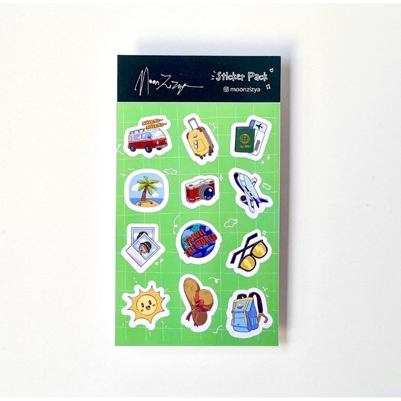 Jual STICKER DAILY MOONZIZYA | RIA SW CURUT GYDYX GIXY ZYO ZYA | Stiker ...