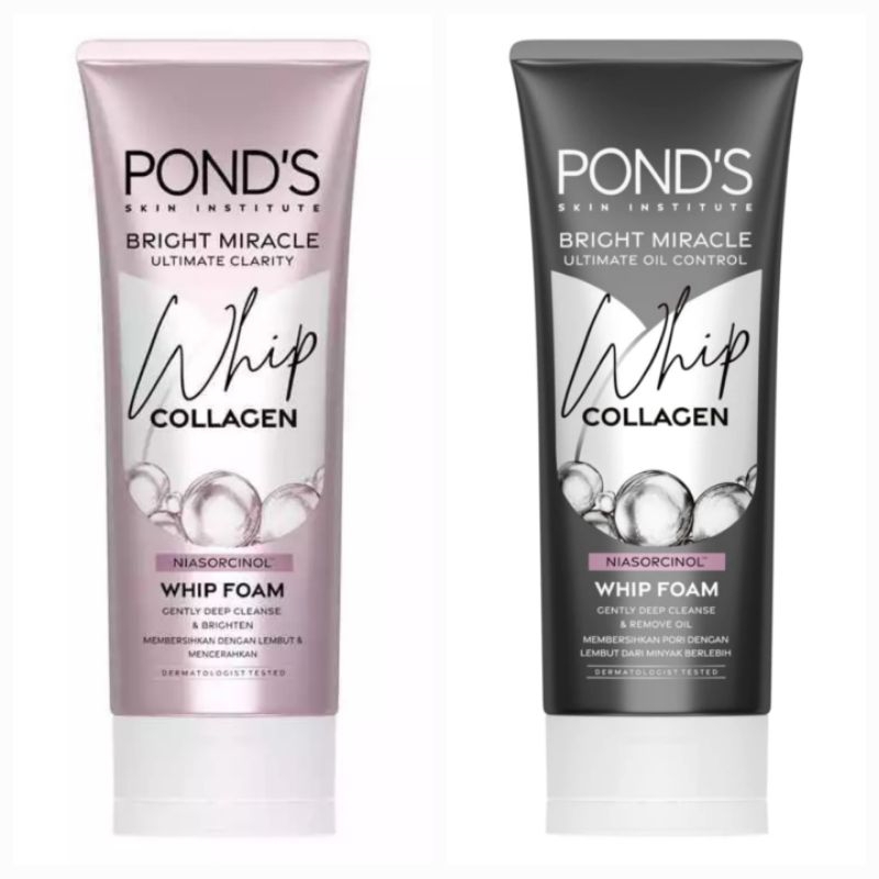 Jual Pond's Serum Whip Foam 10x Collagen 100ml / Ponds Bright Beauty ...