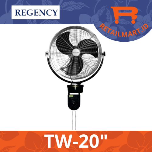 Jual REGENCY TW-20 KIPAS ANGIN DINDING BESI TORNADO 20 INCH | Shopee Indonesia