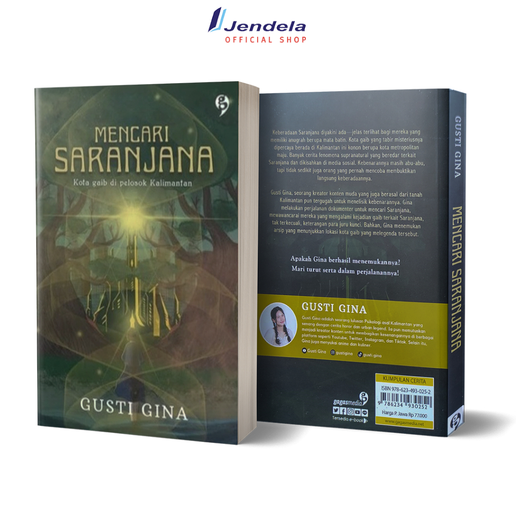 Jual Buku Mencari Saranjana By Gusti Gina | Shopee Indonesia