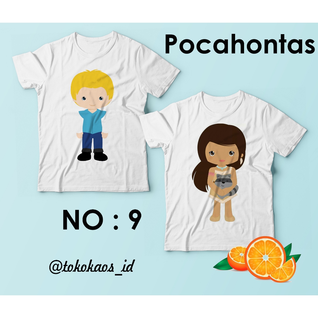 Jual kaos princess cinderella / baju princess disney / kaos ariel ...