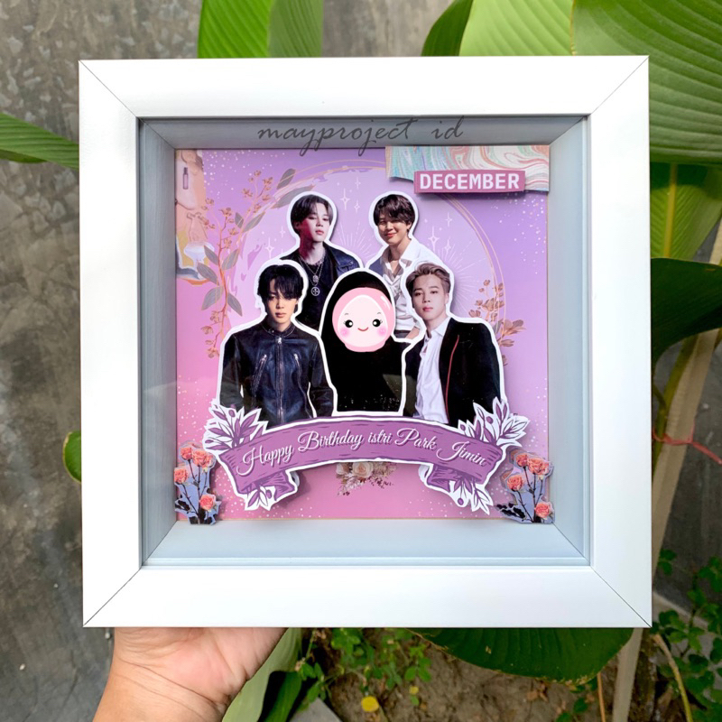 Jual POP UP FRAME 3D KPop Theme Hadiah Ulang Tahun Hadiah Wisuda MADE ...