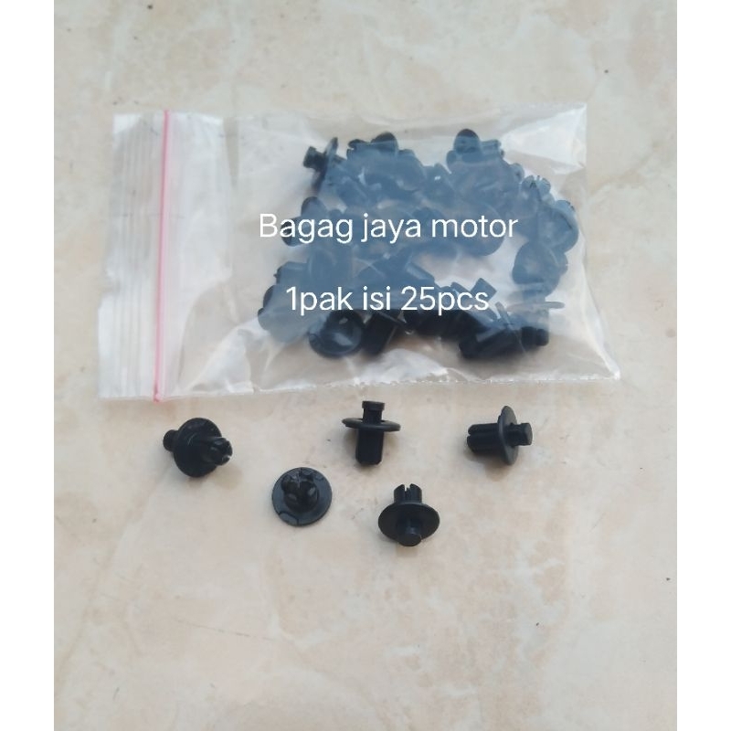 Jual kancingan clip klip rivet body Honda beat Genio | Shopee Indonesia