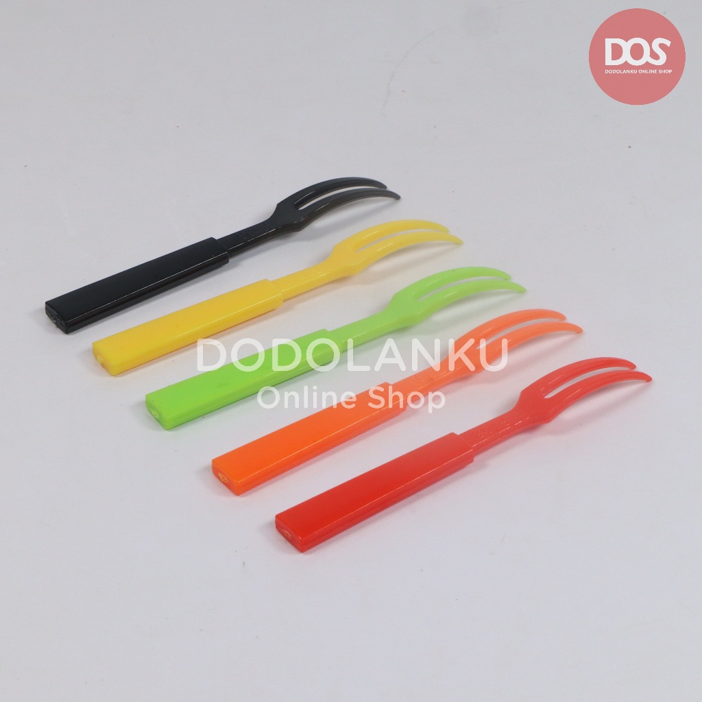 Jual Garpu Buah/Garpu Mini Plastik | Shopee Indonesia