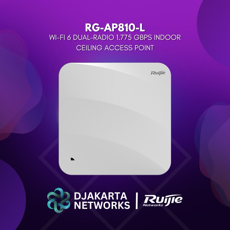 Jual RUIJIE RG-AP810-L RG-AP810L Enterprise Wi-Fi 6 AX1800 SME Indoor Access Point | Shopee ...