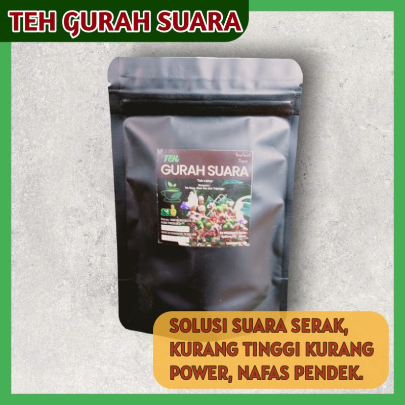 Jual TEH GURAH SUARA / TEH HERBAL GURAH / SOLUSI GURAH AMAN / TEH GURAH ...