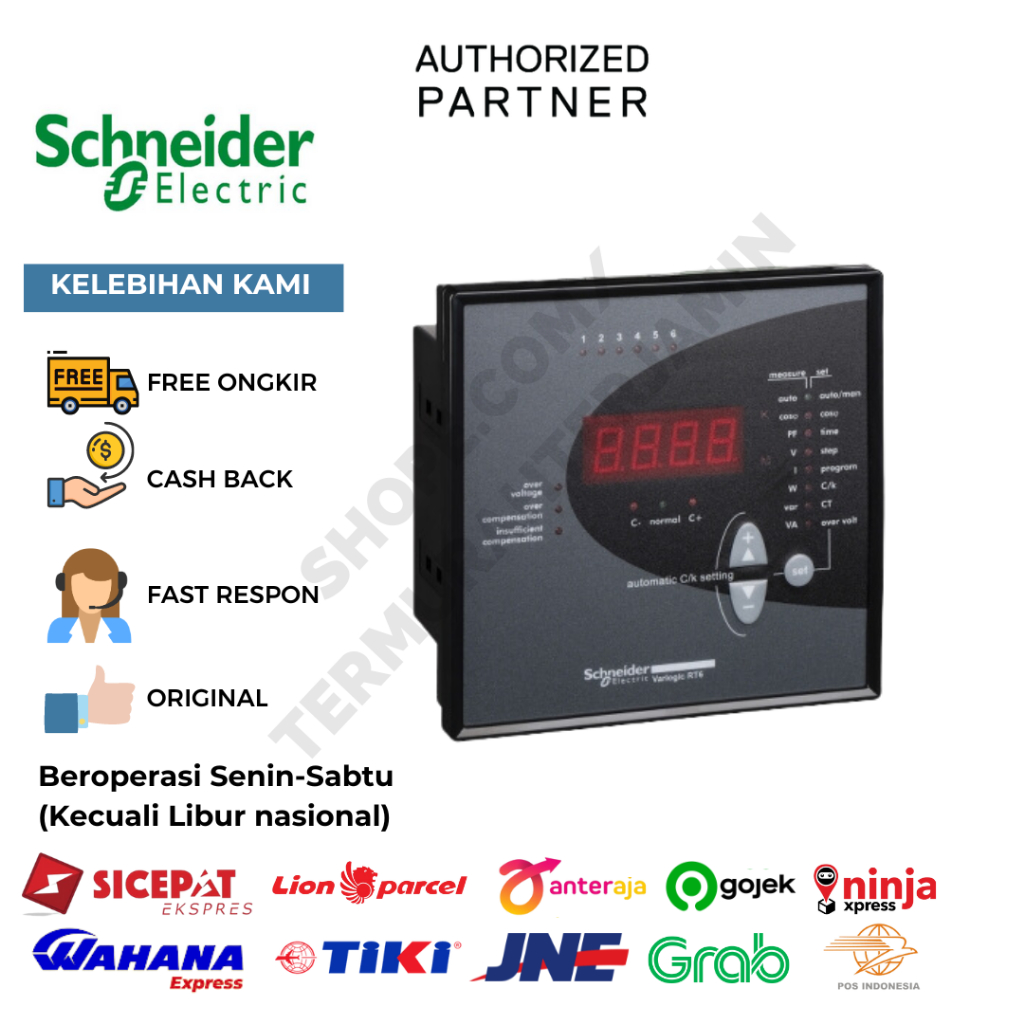 Jual SCHNEIDER REGULATOR KAPASITOR 12 STEP VARLOGIC RT12 51213 | Shopee ...