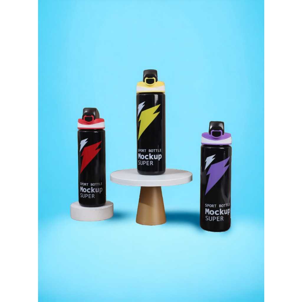 Jual Botol Sport / Sport Bottle Mockup Super / Motivasi Ukuran 800ML ...