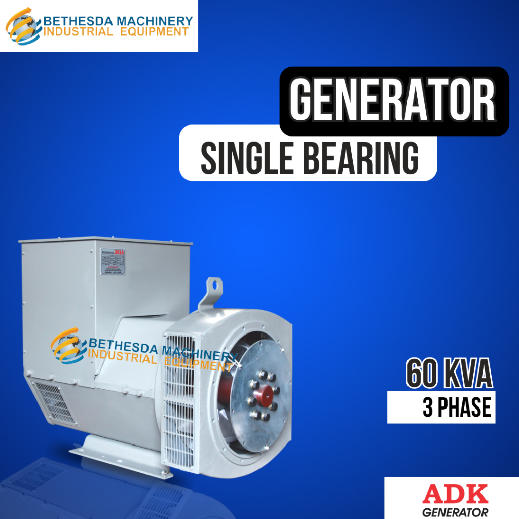 Jual Mesin Generator Dinamo 60 Kva Copy Stamford ADK 3 Phase SINGLE ...
